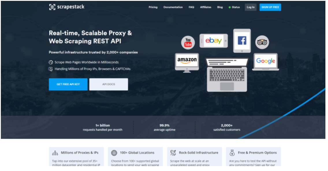 最佳网页抓取 API：Scrapestack 与 ScrapingBee - 幂简集成