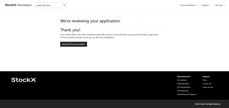 如何获取Stockx API Key 密钥（分步指南） - 幂简集成